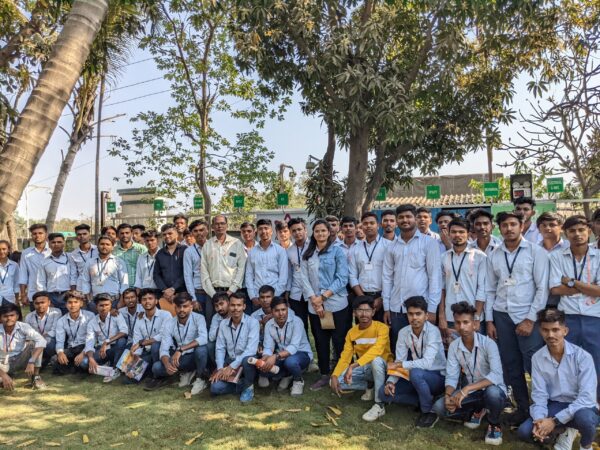 Industrial Visit of AYM Syntex Ltd. Silvassa - Vidhyadeep University